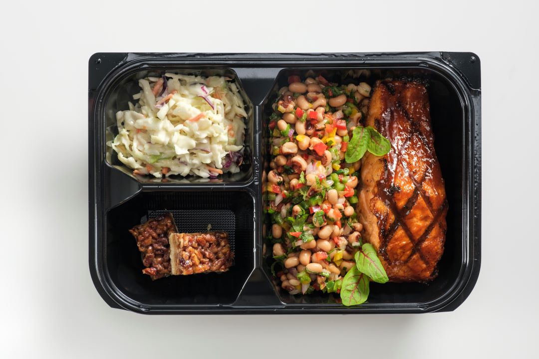 Memphis BBQ Salmon Boxed Meal – Daily Garnish