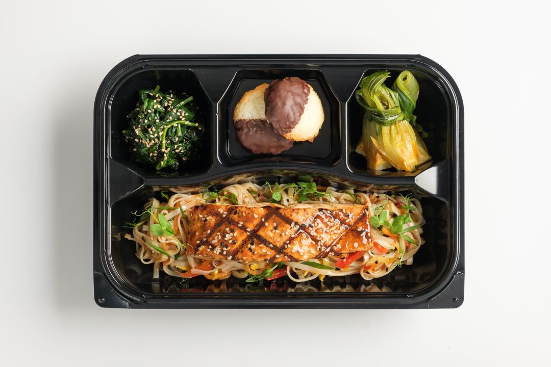 Teppanyaki Salmon Boxed Meal – Daily Garnish